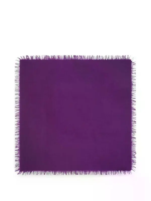 Eric Bompard Fringed Cashmere Scarf