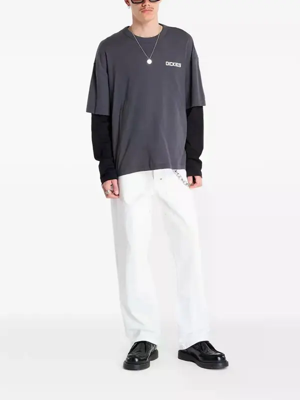 Dickies Payson 2in1 Logo-print T-shirt