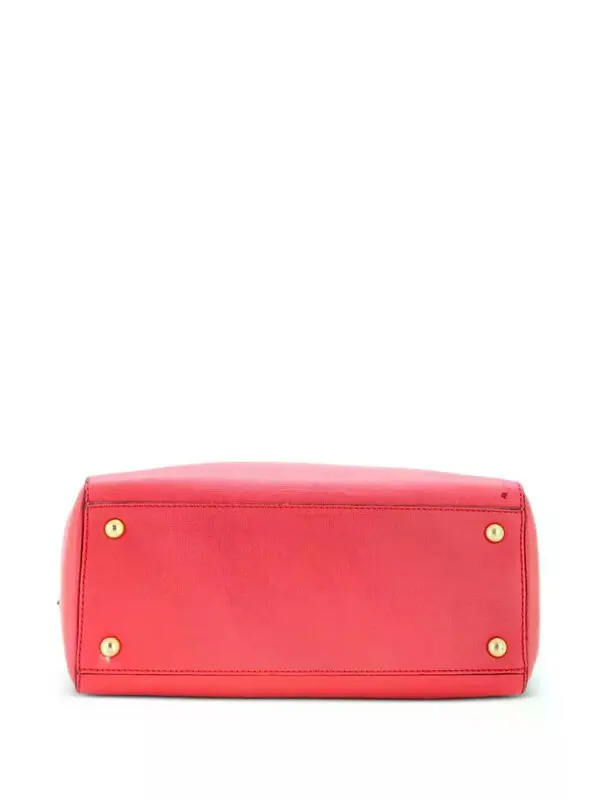 Fendi 2jours Leather Petite Satchel - Pink