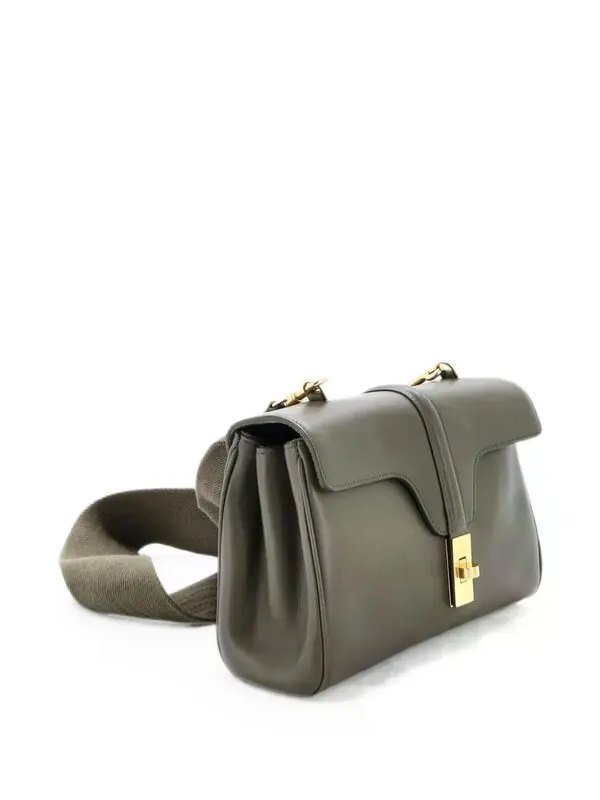 Celine Soft 16 Bag Smooth Calfskin Teen Shoulder Bag - Green