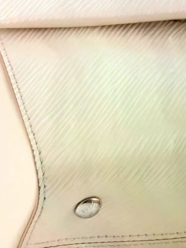 LOUIS VUITTON Cluny Top Handle Bag Epi Leather Mini Satchel - Neutrals