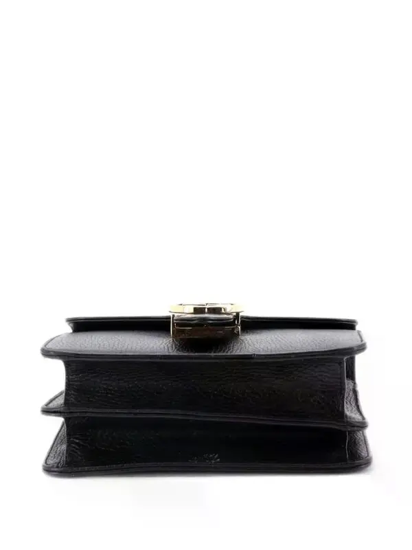 Gucci Interlocking Chain Leather Small Crossbody Bag