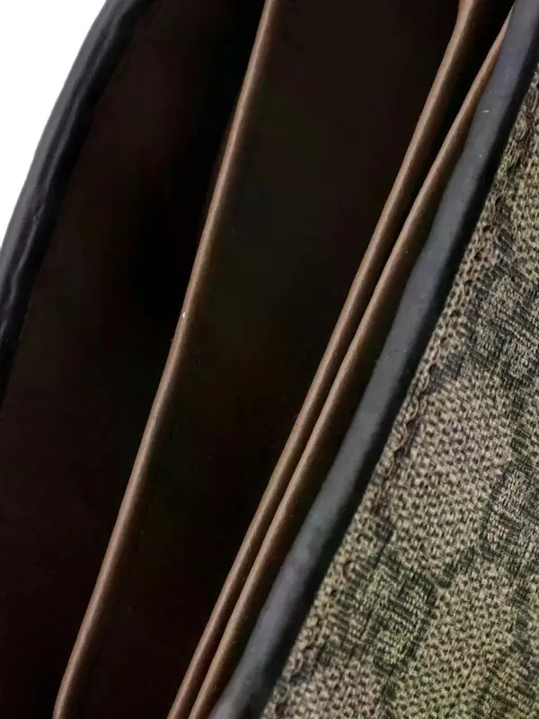 Gucci Dionysus Chain Wallet Gg Coated Canvas Small Crossbody Bag - Brown