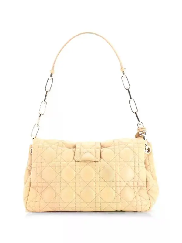 Dior New Lock Flap Bag Cannage Quilt Lambskin Small Shoulder Bag