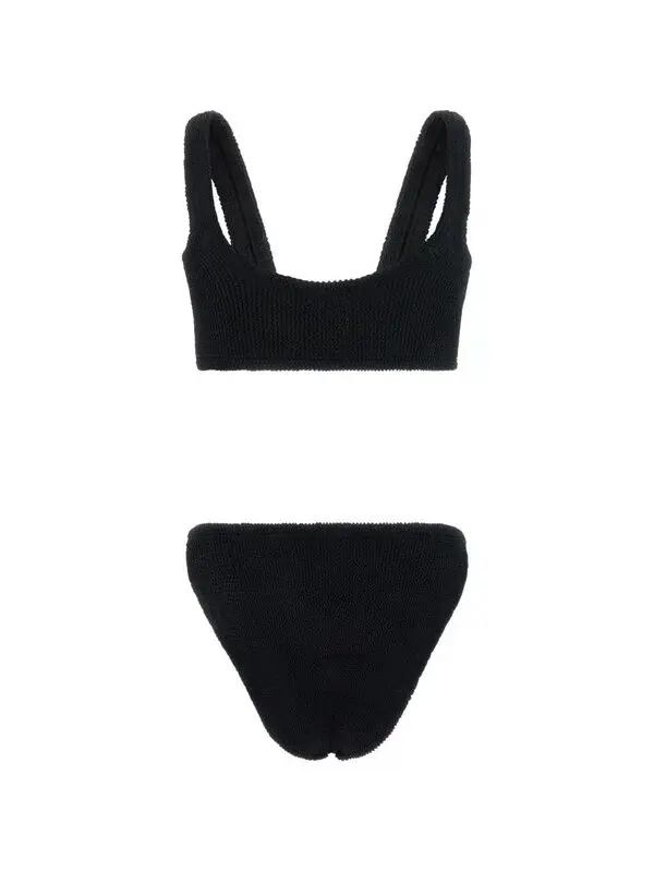 Hunza G Bikini Set With Gold-tone Ring Detail