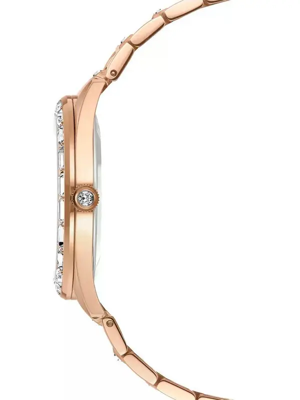 SWAROVSKI Matrix 40mm Watch With Crystal Bezel