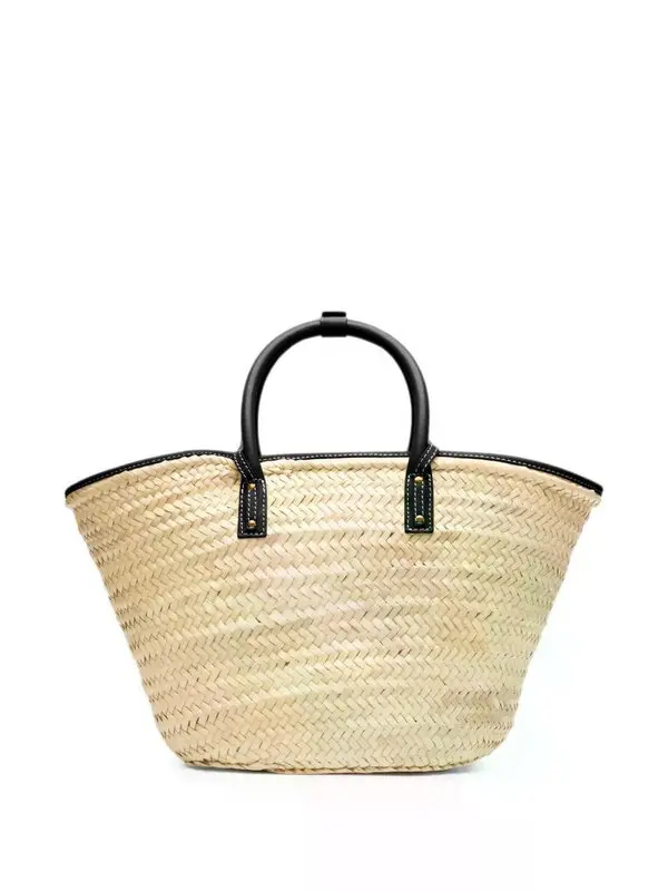 Jacquemus The Soli Beach Basket Raffia Bag