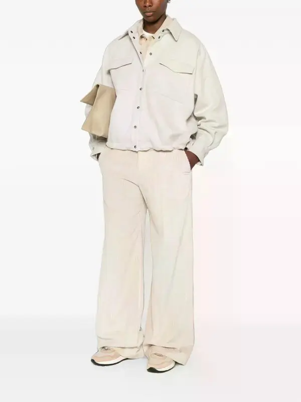 Brunello Cucinelli Buttoned Flap-pocket Jacket