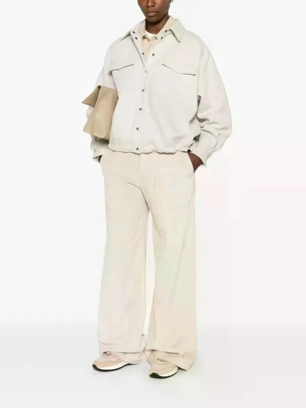 Brunello Cucinelli Buttoned Flap-pocket Jacket