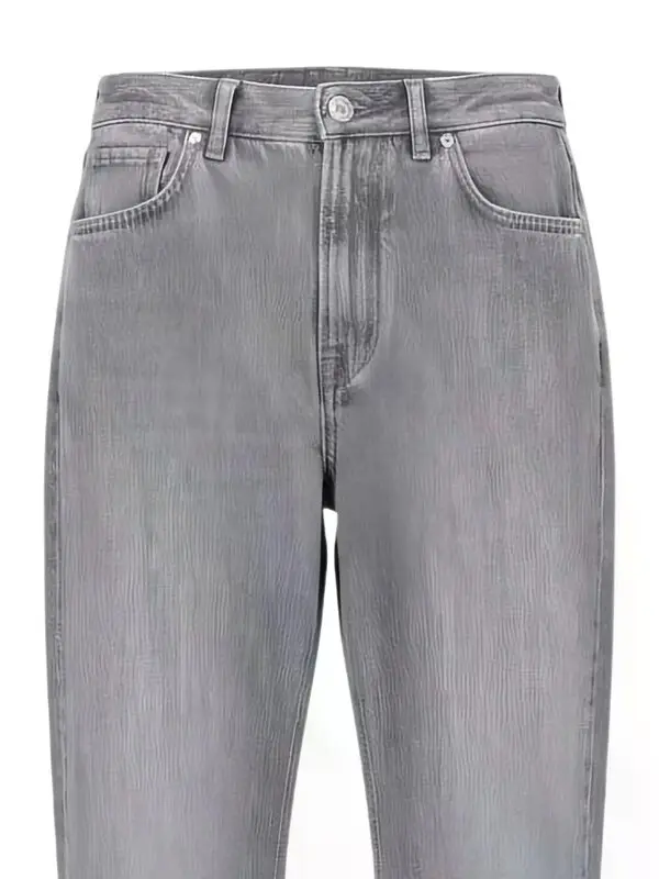Isaia Button-up Straight-leg Jeans