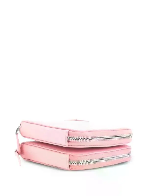 Prada Saffiano Leather Mini Crossbody Bag - Pink