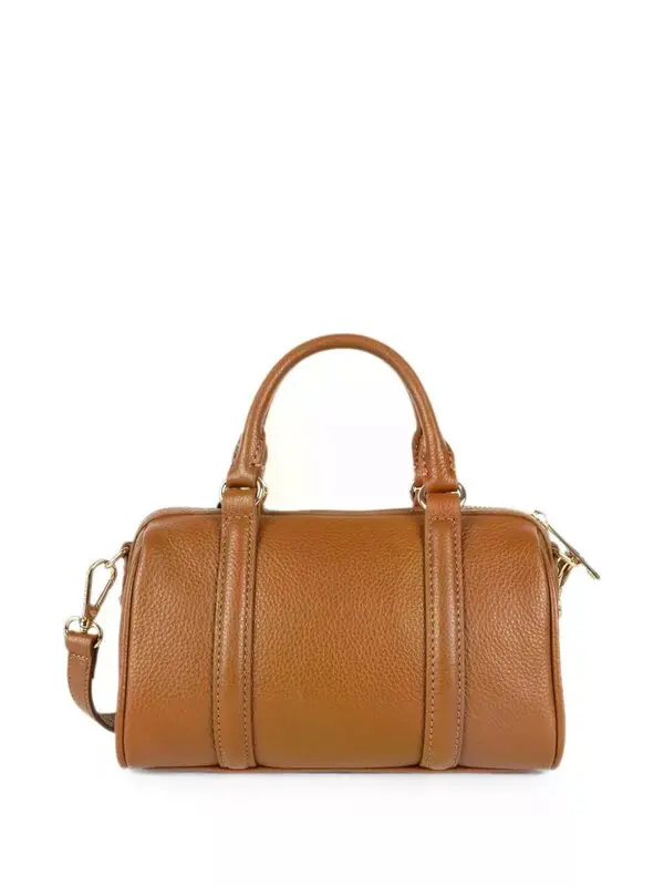 LANCASTER Grained-leather Tote Bag