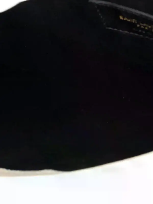 Saint Laurent Uptown Pouch Leather Clutch Bag - Neutrals