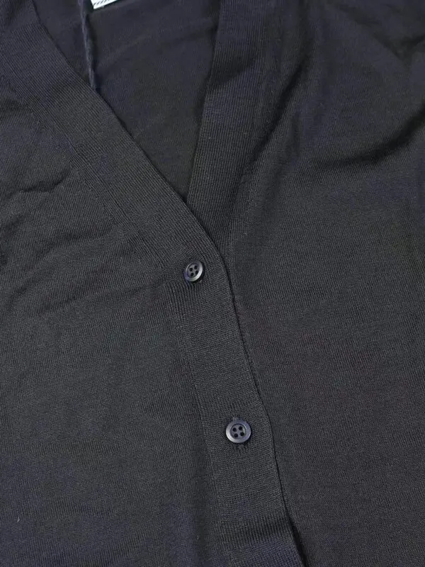 Prada V-neck Wool Cardigan
