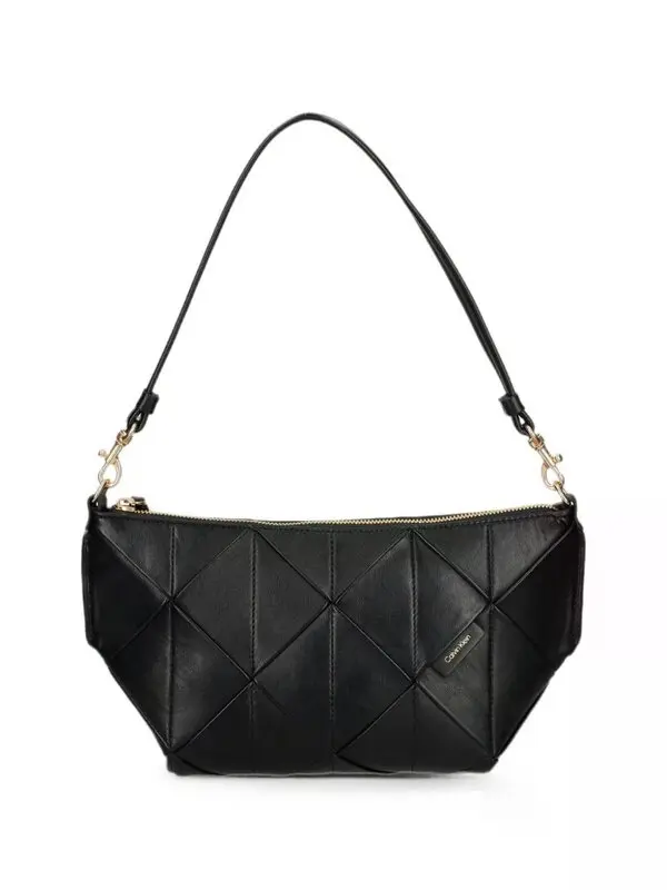 Calvin Klein Quilted Shoulder Bag - Black