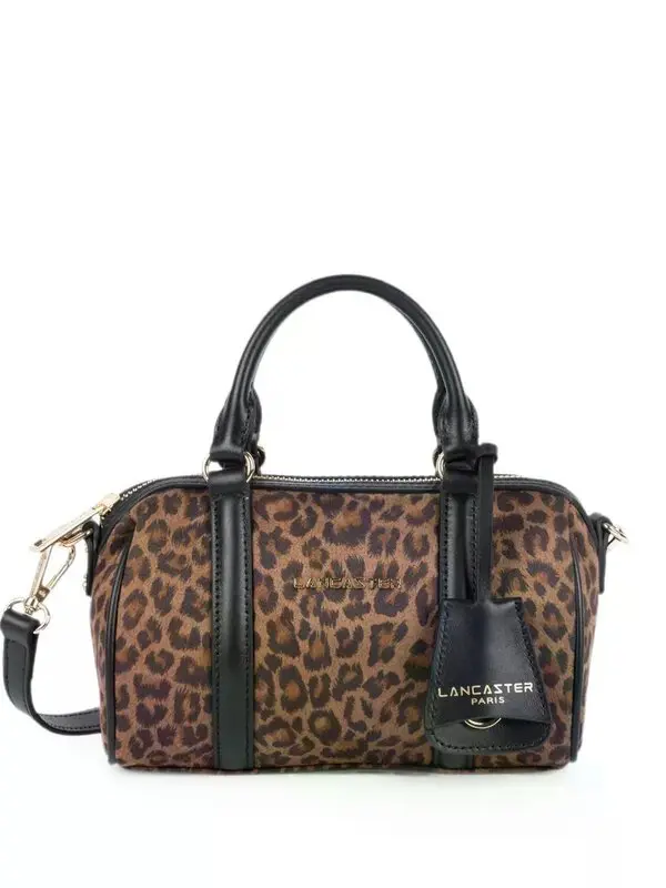 LANCASTER Leopard-print Logo-detail Shoulder Bag
