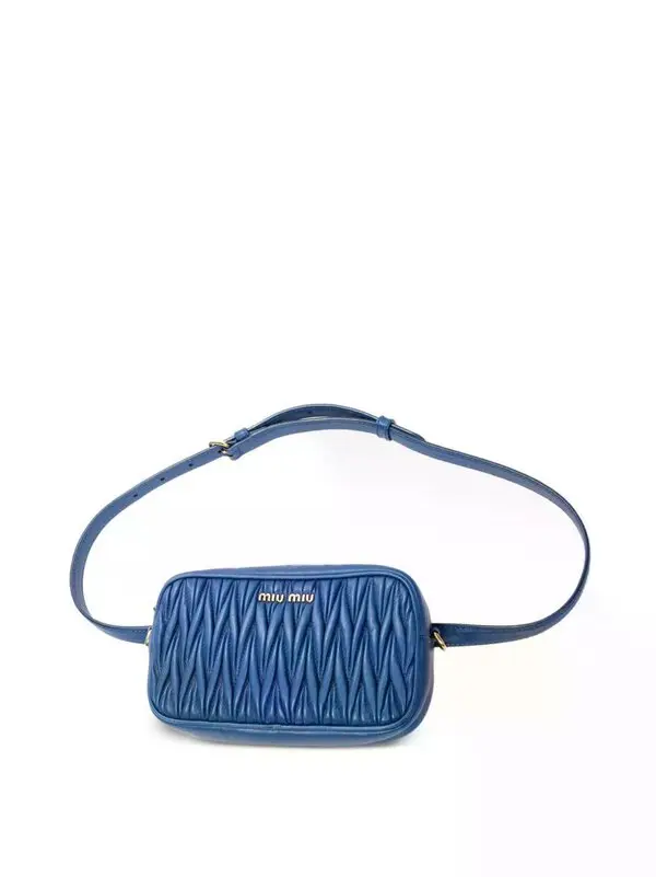 Miu Miu Matelassé Quilted Belt Bag