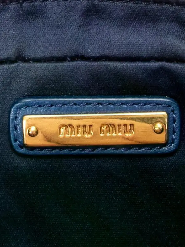 Miu Miu Matelassé Quilted Belt Bag