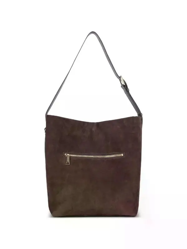 LANCASTER Suede Shoulder Bag - Brown