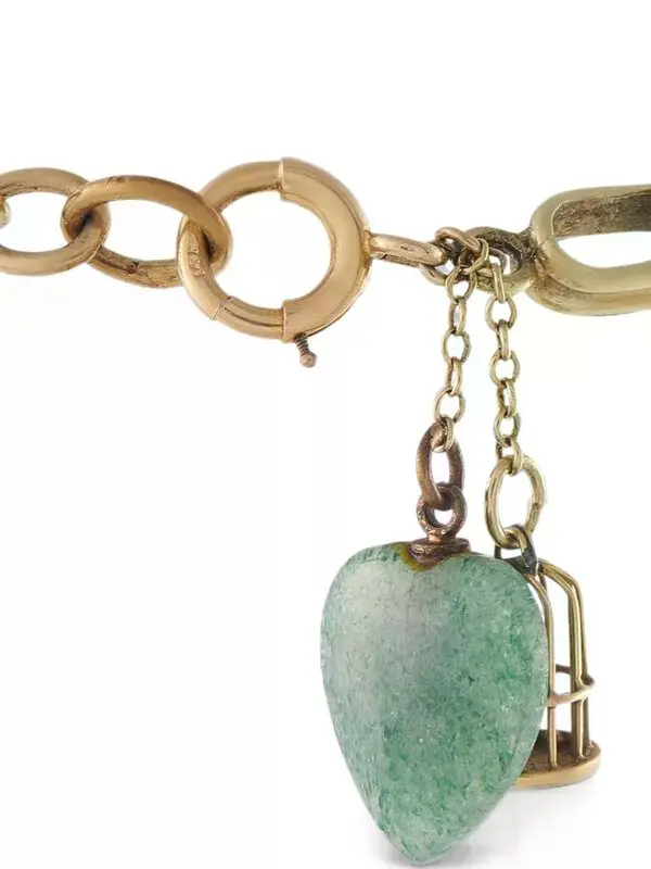LB EXCLUSIVE Jade Charm Bracelet - Gold