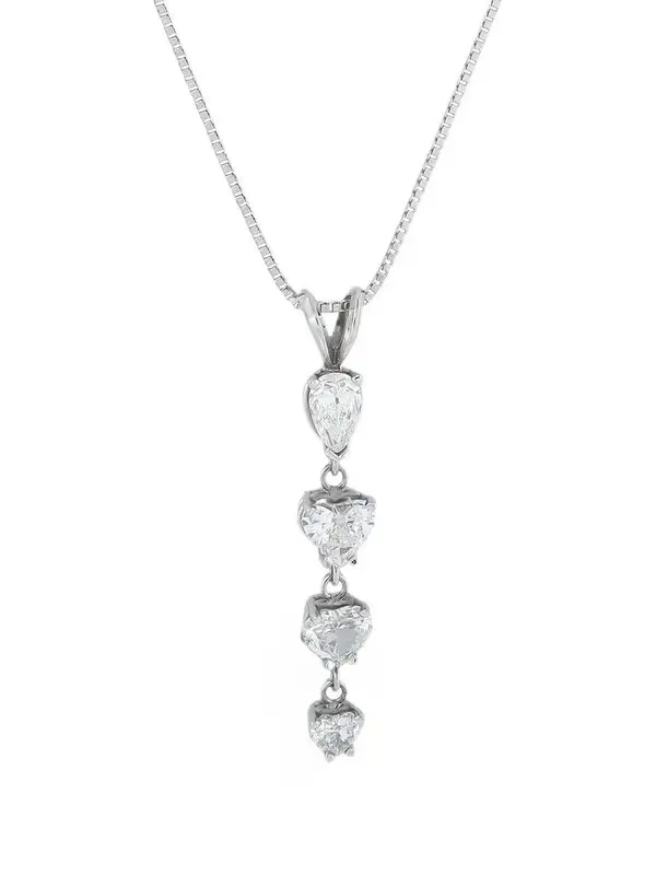 LB EXCLUSIVE Diamond Necklace - Silver