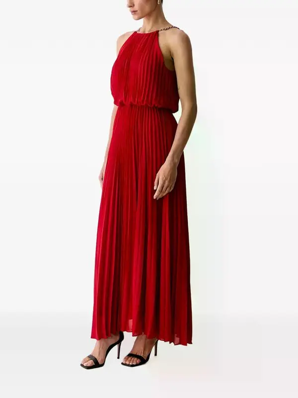MORGAN Pleated Maxi Dress