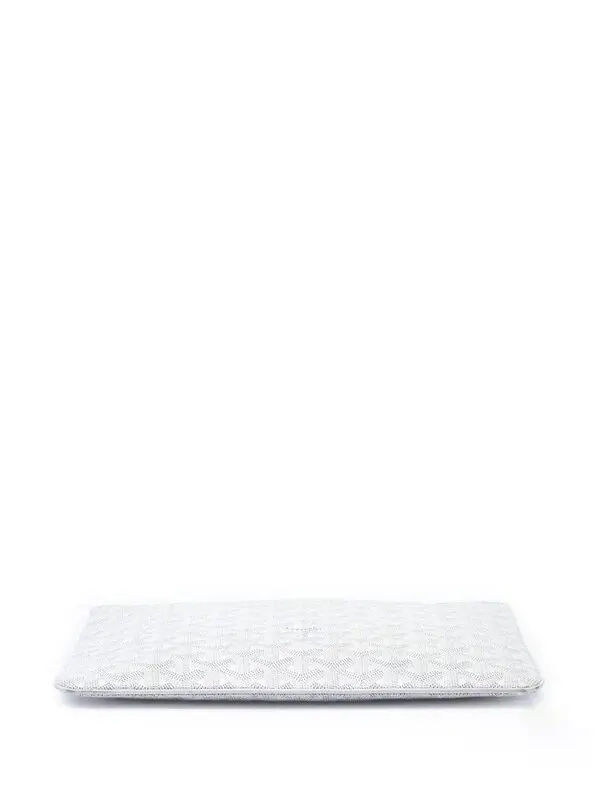 Goyard Goyardine Senat Mm Clutch Bag - White
