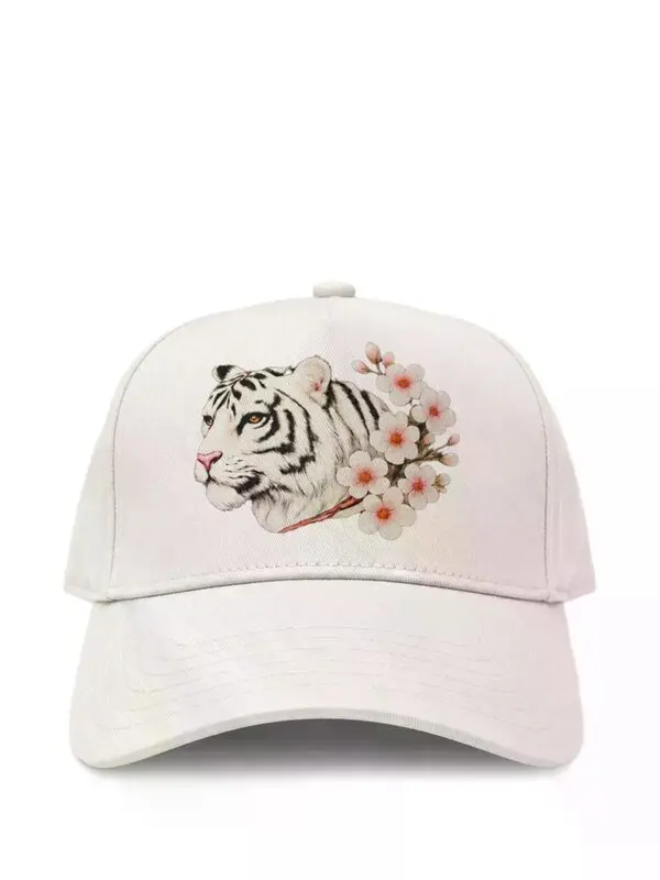 MELT Tiger-print Cap - Neutrals