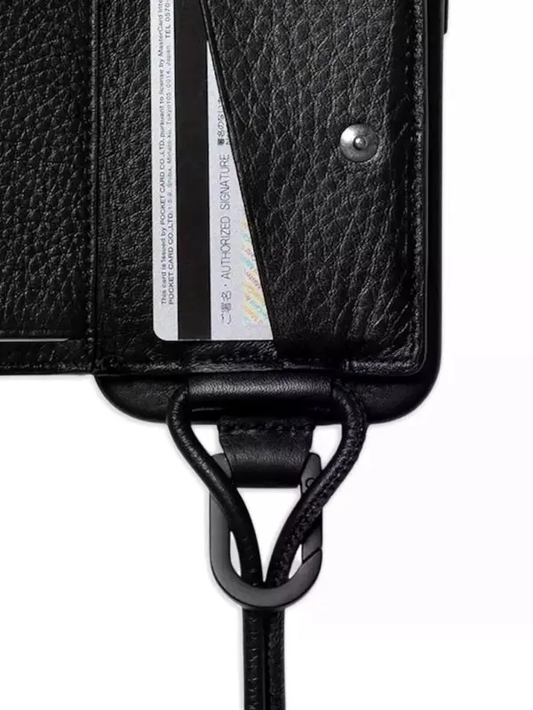 OBJCTS.IO Pebbled-leather Iphone Case - Black