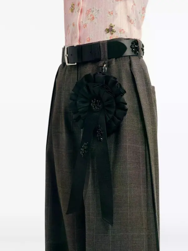 Simone Rocha Embellished Rosette-shape Coin Purse
