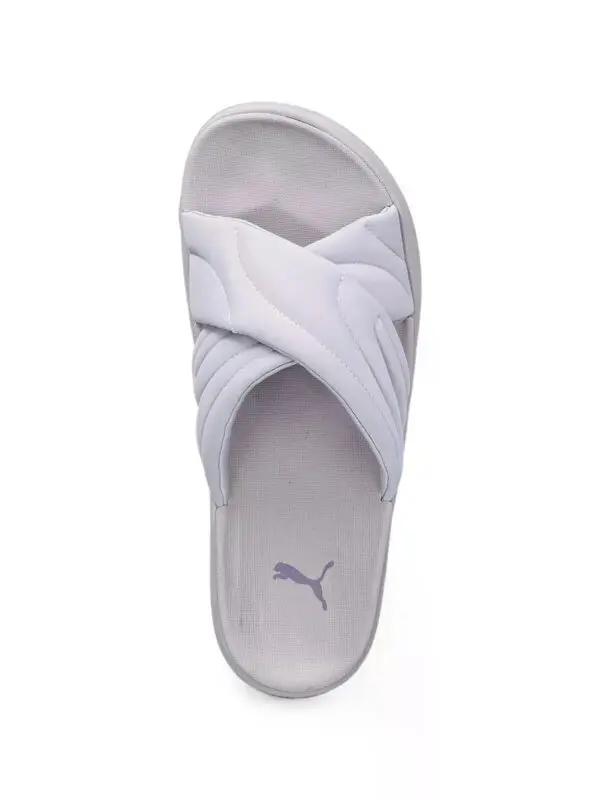 PUMA Quilted Crossover-strap Slides