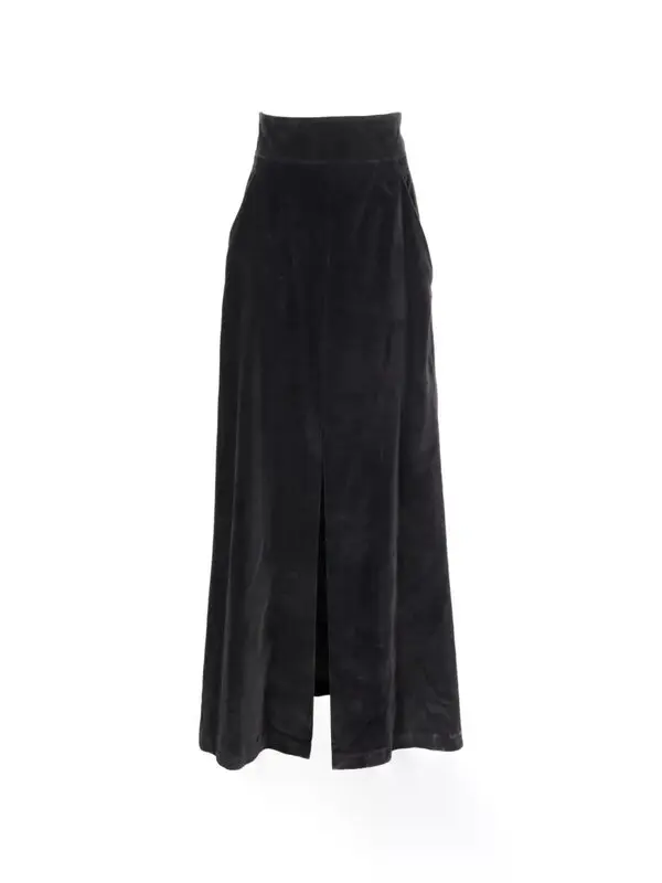 Isaia Front-slit Maxi Skirt