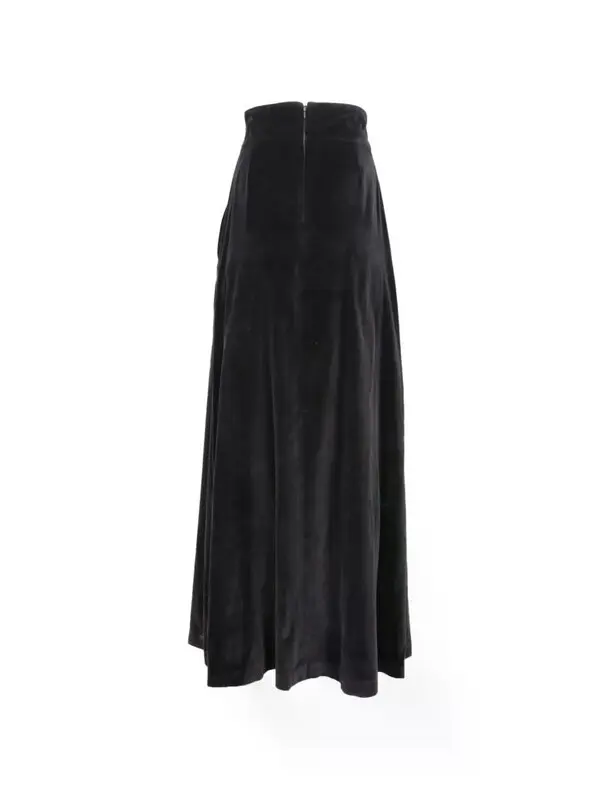 Isaia Front-slit Maxi Skirt