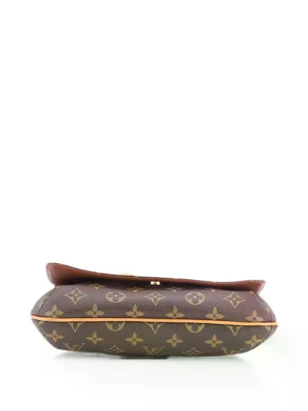 LOUIS VUITTON Monogram Canvas Musette Tango Shoulder Bag - Brown