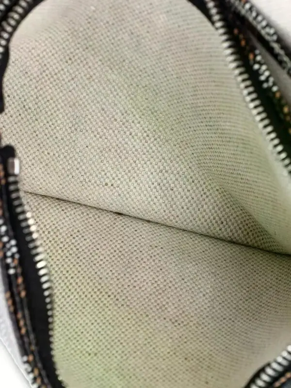 Goyard Plumet Clutch Wallet Coated Canvas Crossbody Bag - Brown