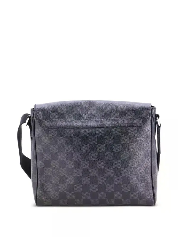LOUIS VUITTON Damier Graphite Pm Messenger Bag - Black