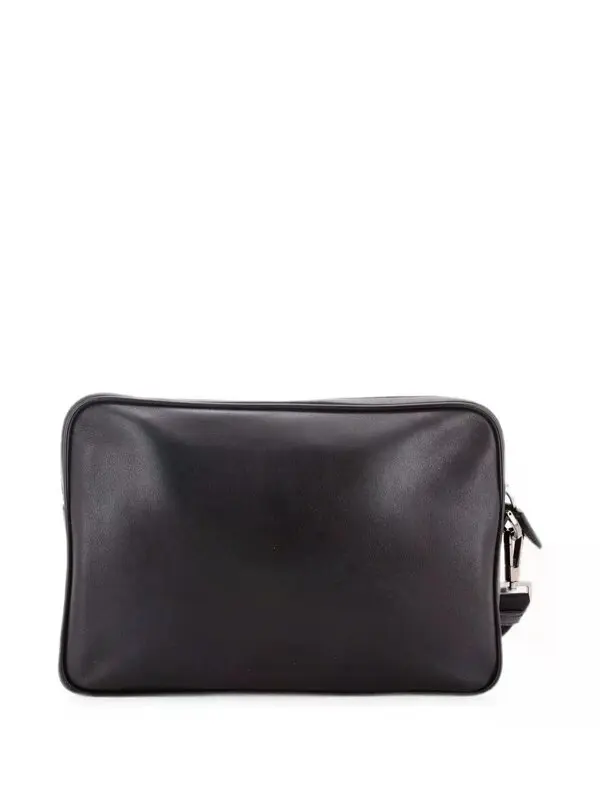 Versace Medusa Wristlet Leather Large Pouch