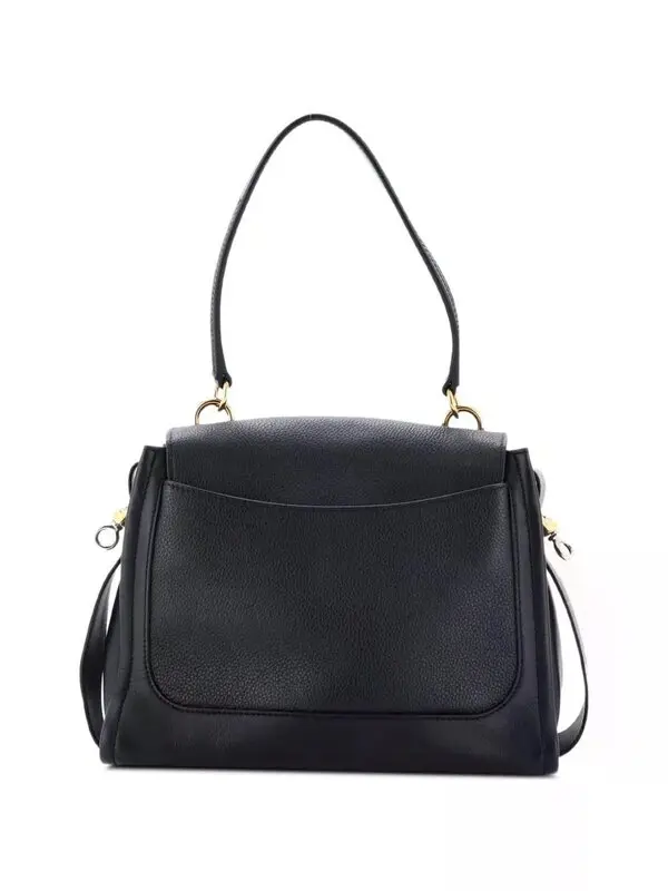 Chloé Faye Day Bag Leather Small Satchel - Black