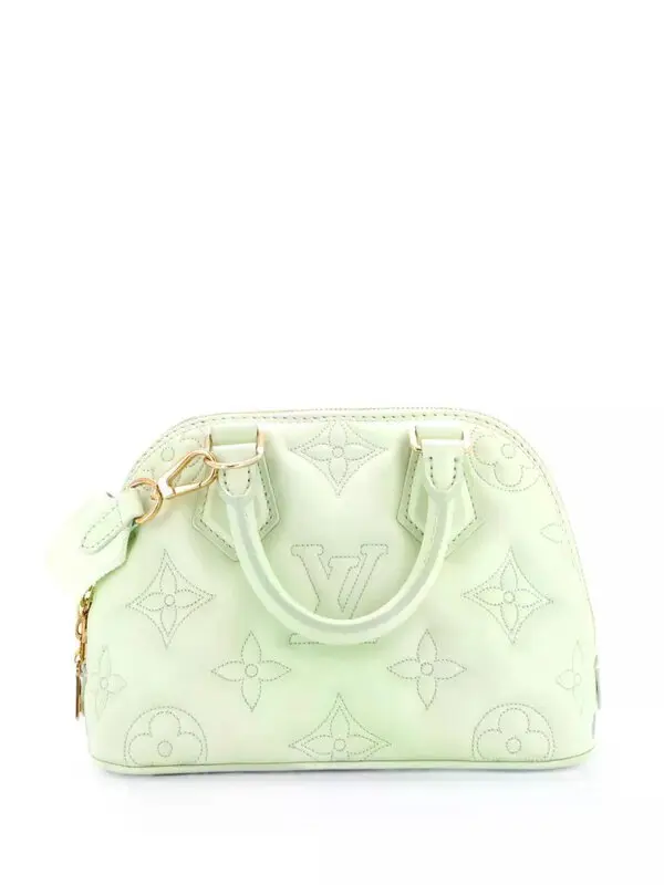 LOUIS VUITTON Alma Bb Shoulder Bag Bubblegram Leather
