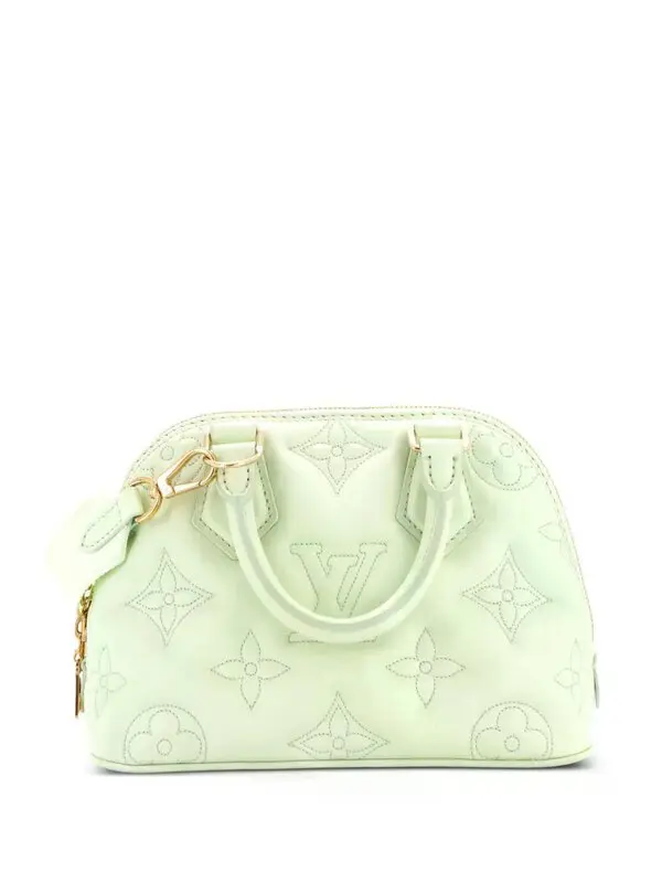 LOUIS VUITTON Alma Bb Shoulder Bag Bubblegram Leather