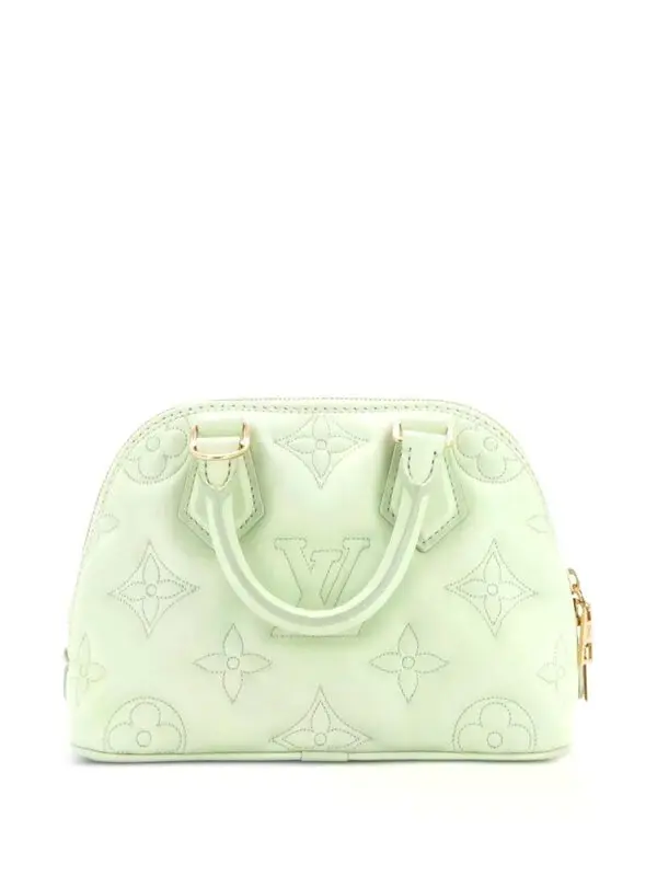 LOUIS VUITTON Alma Bb Shoulder Bag Bubblegram Leather