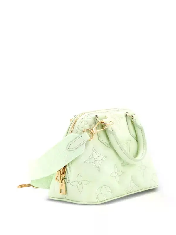 LOUIS VUITTON Alma Bb Shoulder Bag Bubblegram Leather
