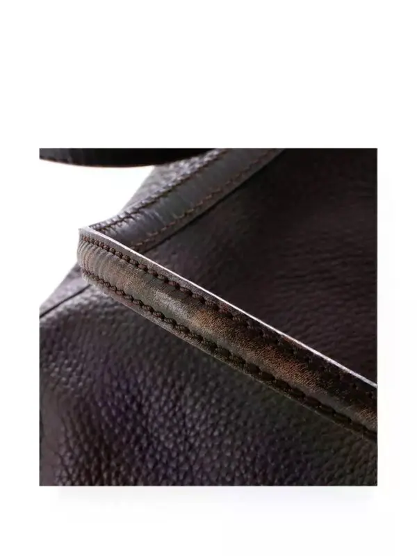Burberry Canterbury Tote Grainy Leather Shoulder Bag