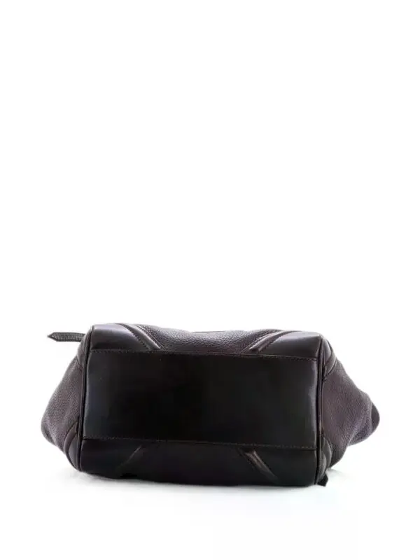 Burberry Canterbury Tote Grainy Leather Shoulder Bag - Brown