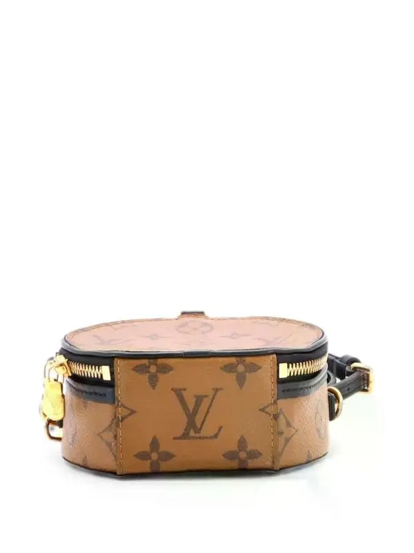 LOUIS VUITTON Petite Boite Chapeau Bag Reverse Monogram Canvas Shoulder Bag - Brown