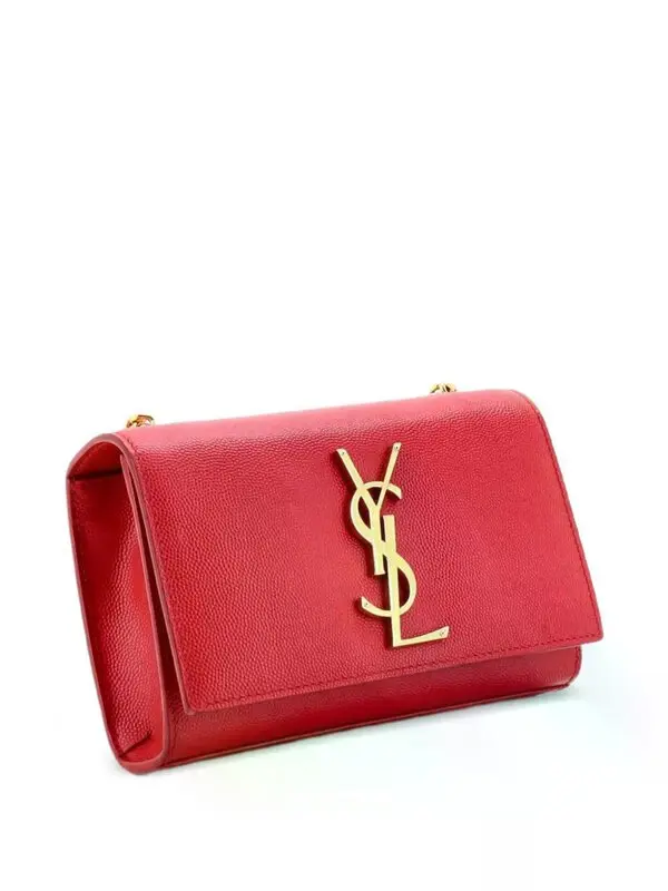 Saint Laurent Grainy Leather Small Crossbody Bag