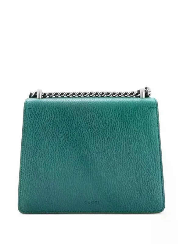 Gucci Dionysus Leather Mini Crossbody Bag - Green