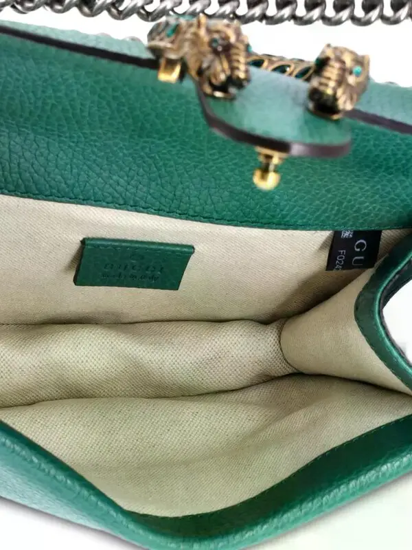 Gucci Dionysus Leather Mini Crossbody Bag