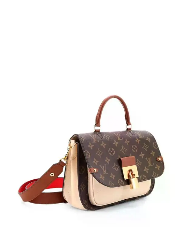 LOUIS VUITTON Vaugirard Monogram Canvas Satchel - Brown