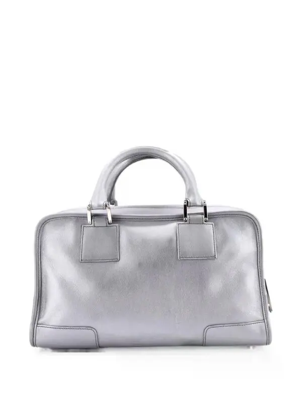 Loewe Amazona Nm Bag Leather 28 Shoulder Bag - Metallic